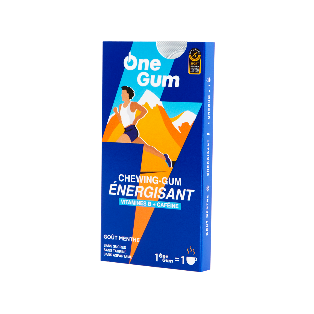 OneGum, le chewing-gum énergisant à la caféine et vitamines B 💪